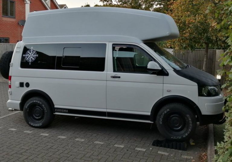 Grp high top roofs for Volkswagen T5 & T6 van conversions.