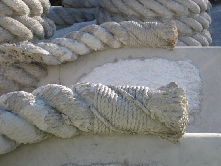 Decorative Coiled Rope Coping Stones - Shapes GRP