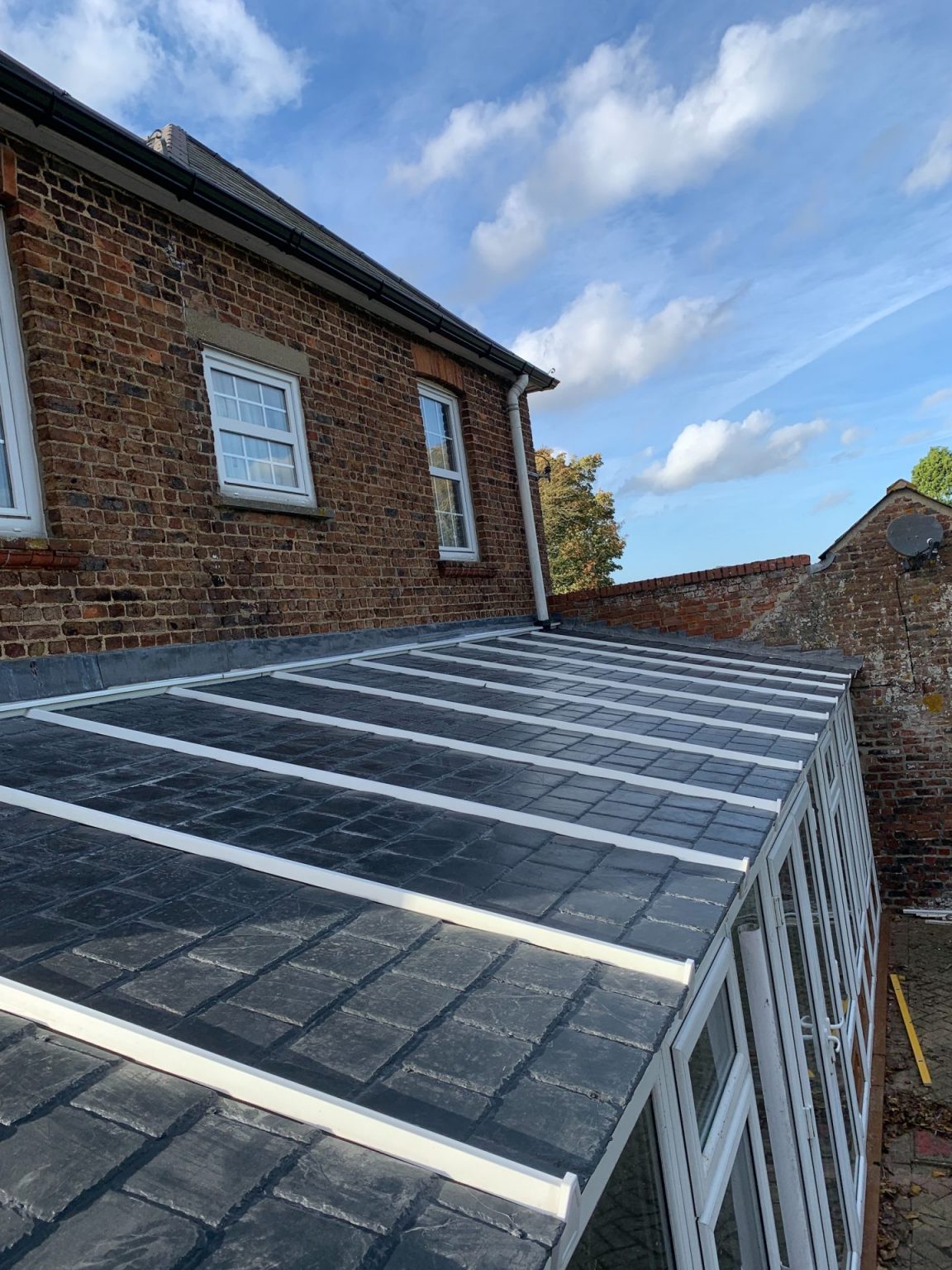 Insulated Grp Slate Tile Conservatory Roofing Panels